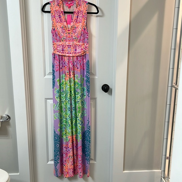 Lilly Pulitzer | Dresses | Lilly Pulitzer Pearce Maxi Dress Xs | Poshmark